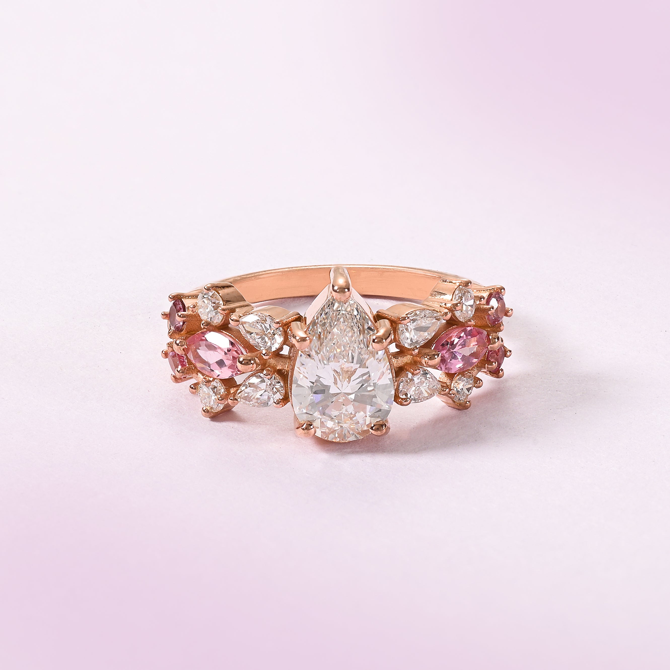 Blush Pear Embrace – Dee Fine Jewels
